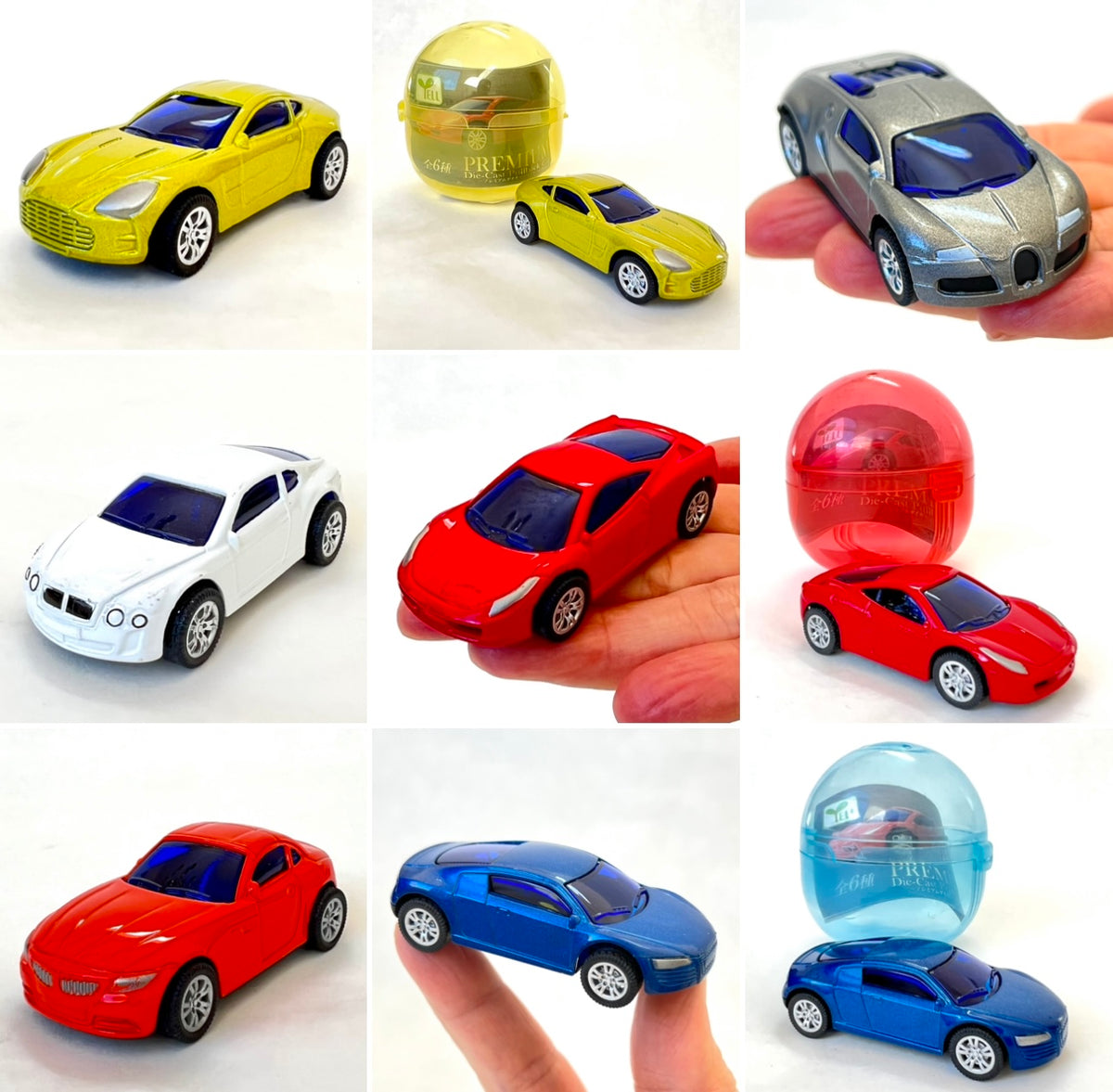 70978 Die-Cast Pullback Sports Car Capsule-6 – IwakoUSA