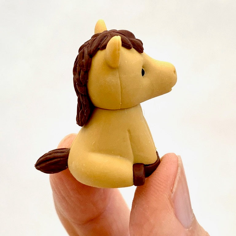 380326 IWAKO HORSE ERASER BROWN-1 ERASER – IwakoUSA