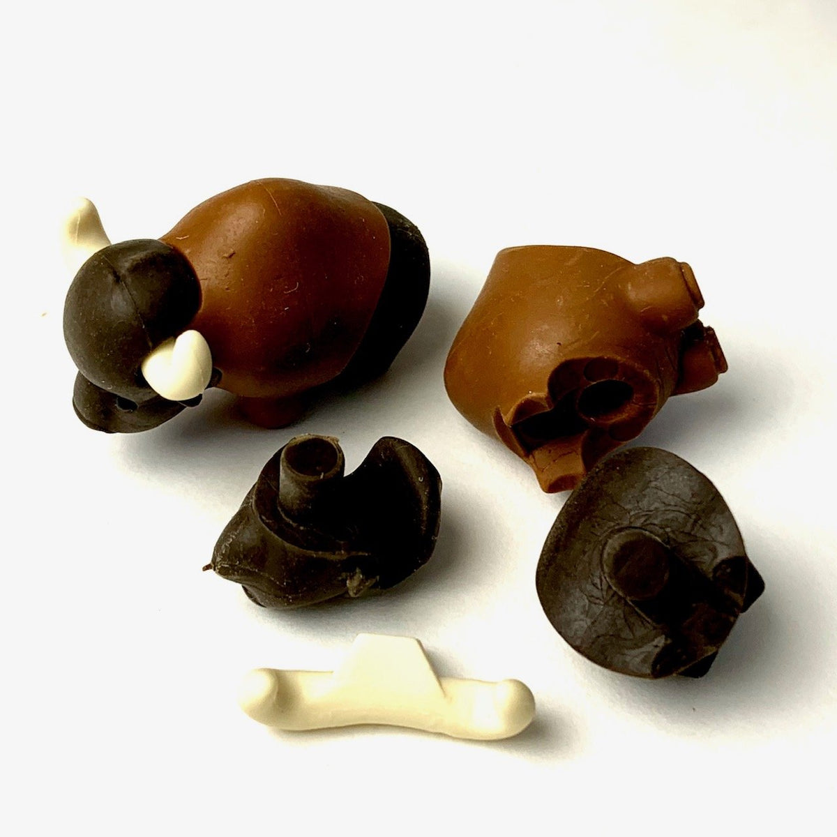 380622 IWAKO BUFFALO ERASER BROWN-1 eraser – IwakoUSA