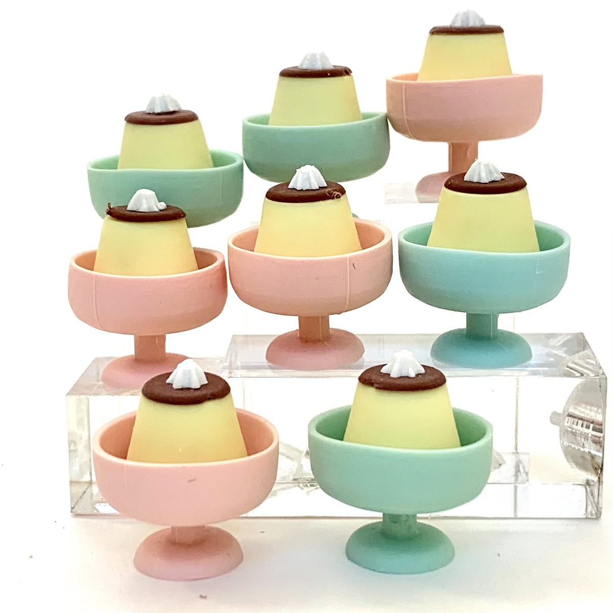 380792 PUDDING ERASER-1 pack of 2 erasers – IwakoUSA