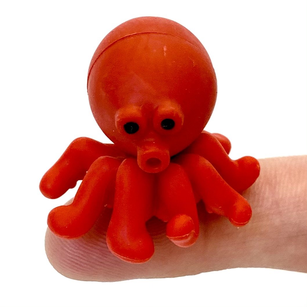 380163 IWAKO OCTOPUS ERASERS-1 eraser – IwakoUSA