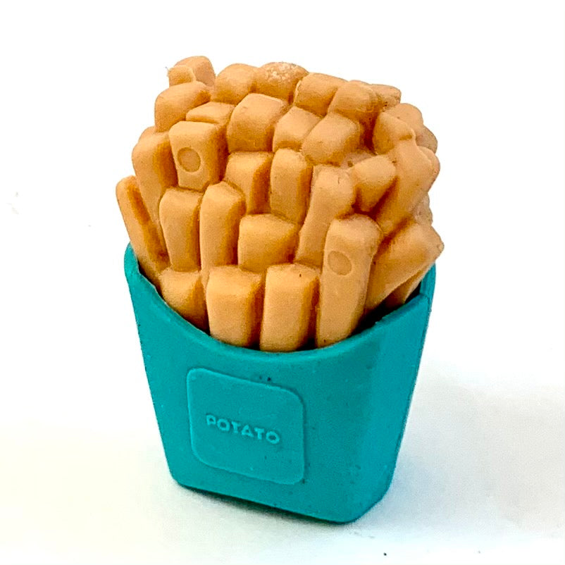 381703 IWAKO FRENCH FRIES ERASER-BLUE-1 eraser – IwakoUSA