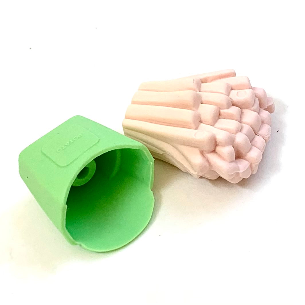 381702 IWAKO FRENCH FRIES ERASER-GREEN-1 eraser – IwakoUSA